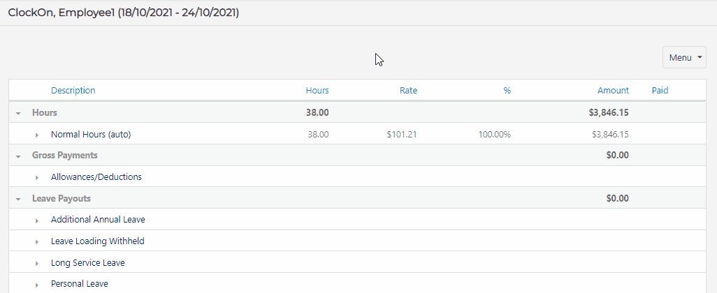 Payroll Adjustments (Allowances & Deductions) : ClockOn Online ...