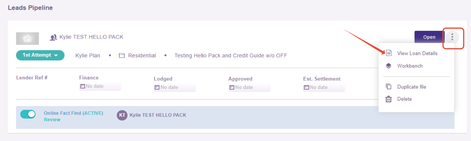 How to put a client into the MyCRM Nurture Program : LMG Help Centre