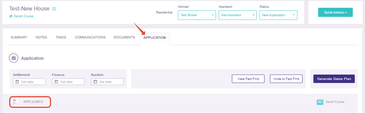Adding/removing applicants from an application : LMG Help Centre