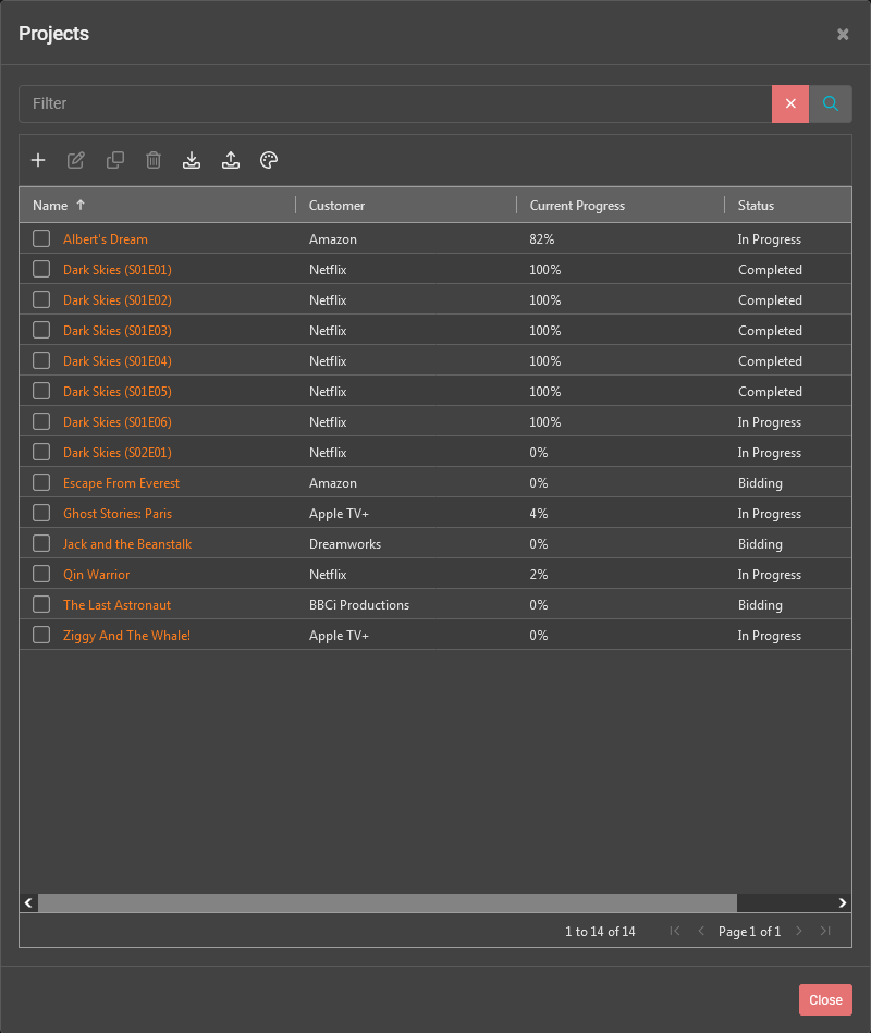 Managing Projects : PROJECTAL