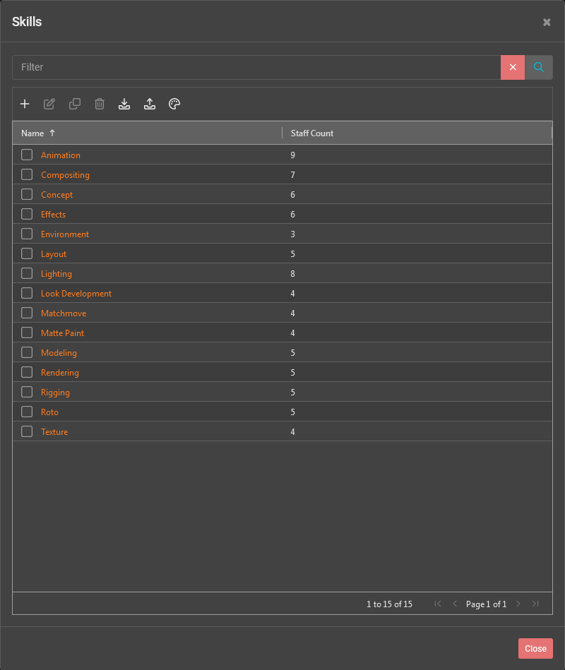 Managing Skills : PROJECTAL