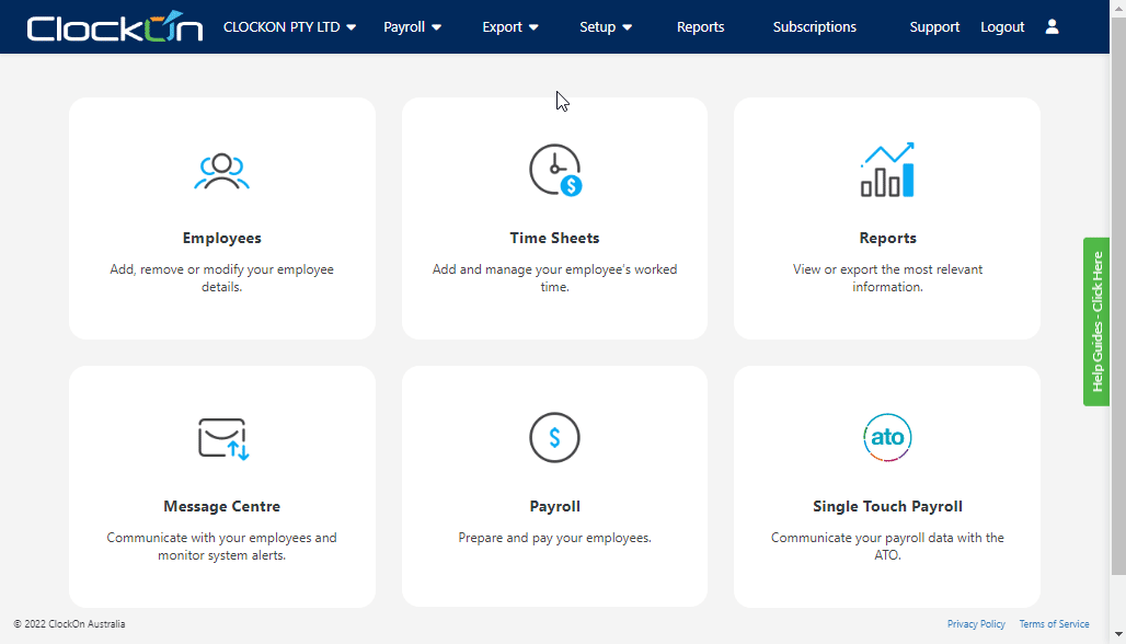 Adding Employees : ClockOn Online Knowledge Base