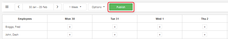 Rostering Staff : ClockOn Online Knowledge Base