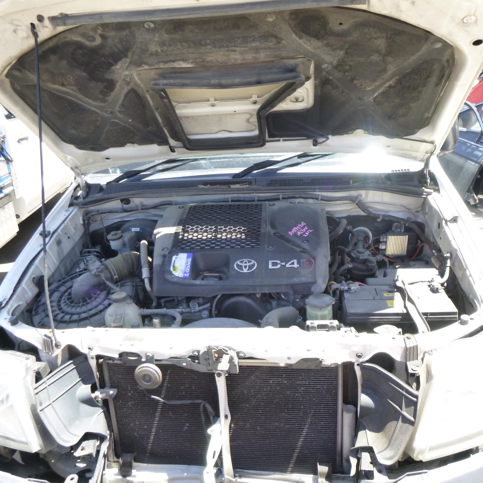 Plenum Chamber Hilux Toyota 2012
