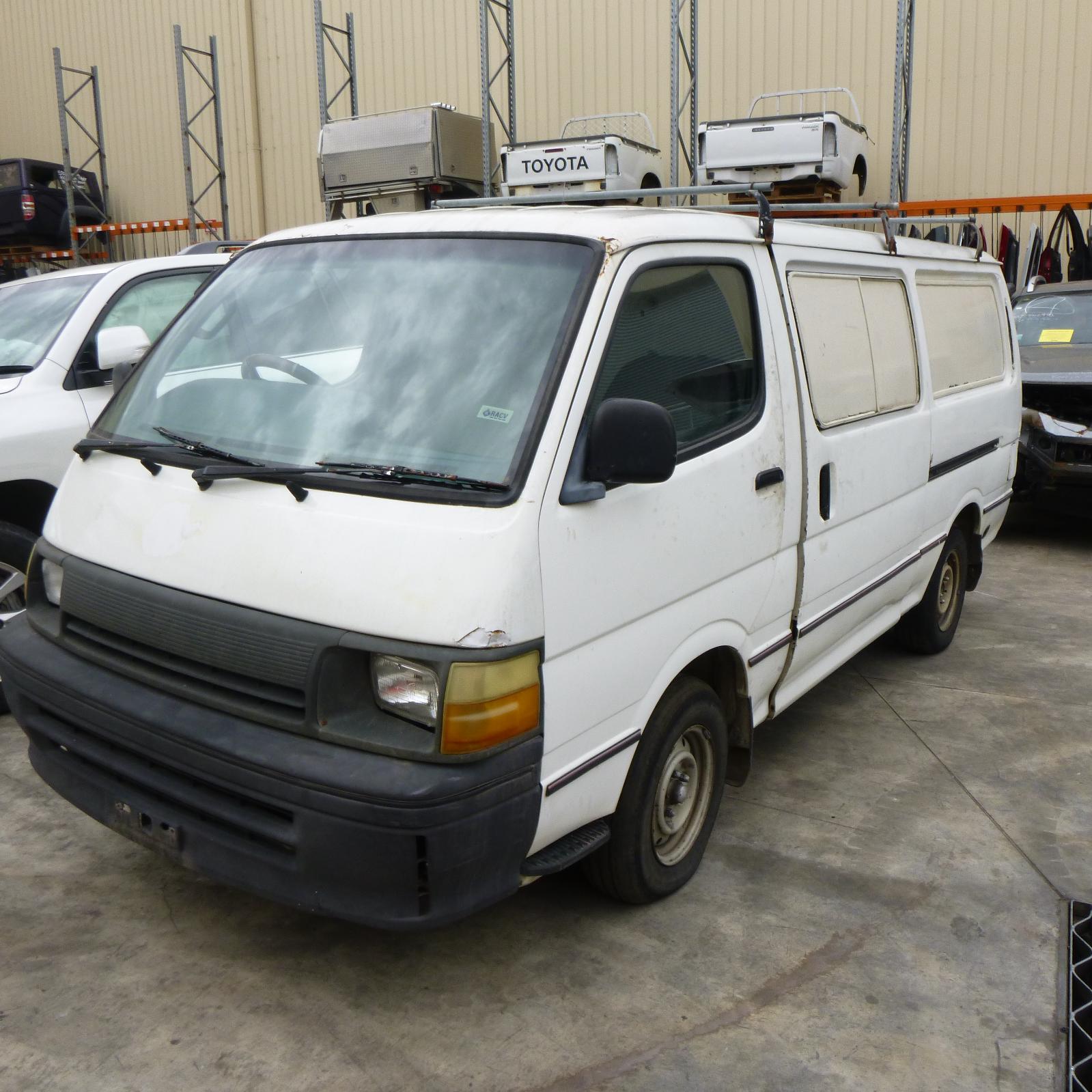 Left Front Door Window Hiace Toyota 1993
