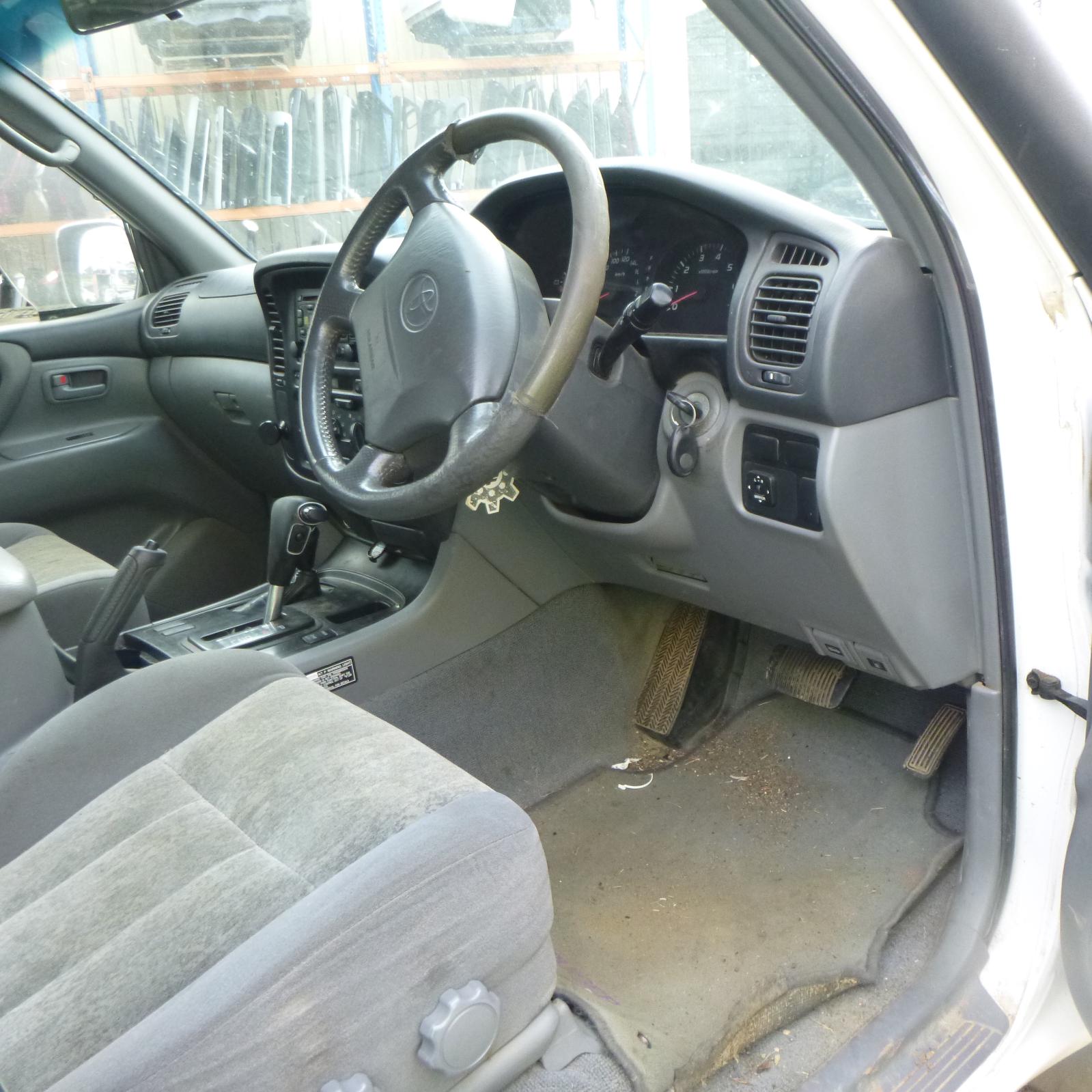 Left Rear Door Window Landcruiser Toyota 2001