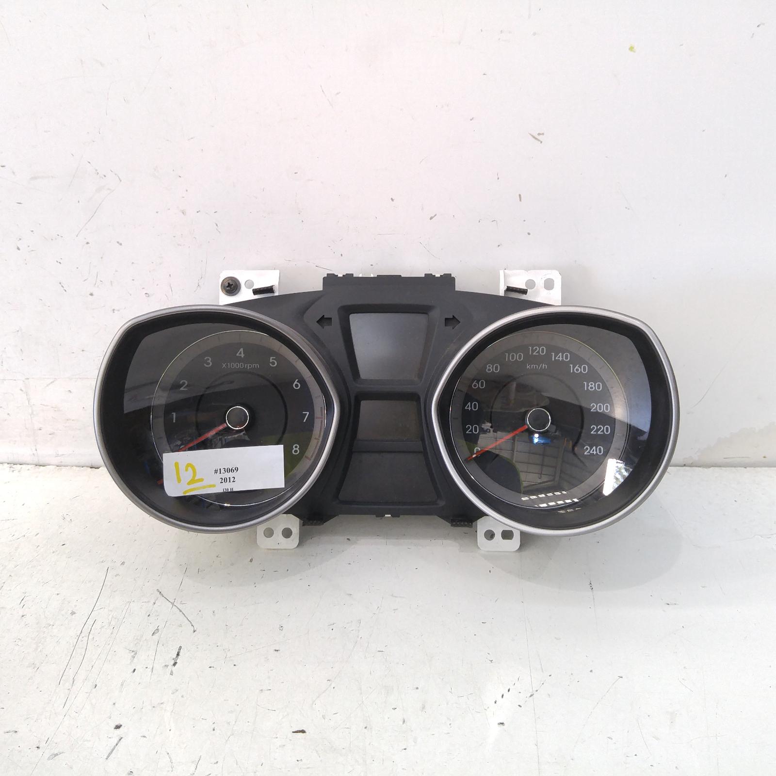 Instrument Cluster I30 Hyundai 2012