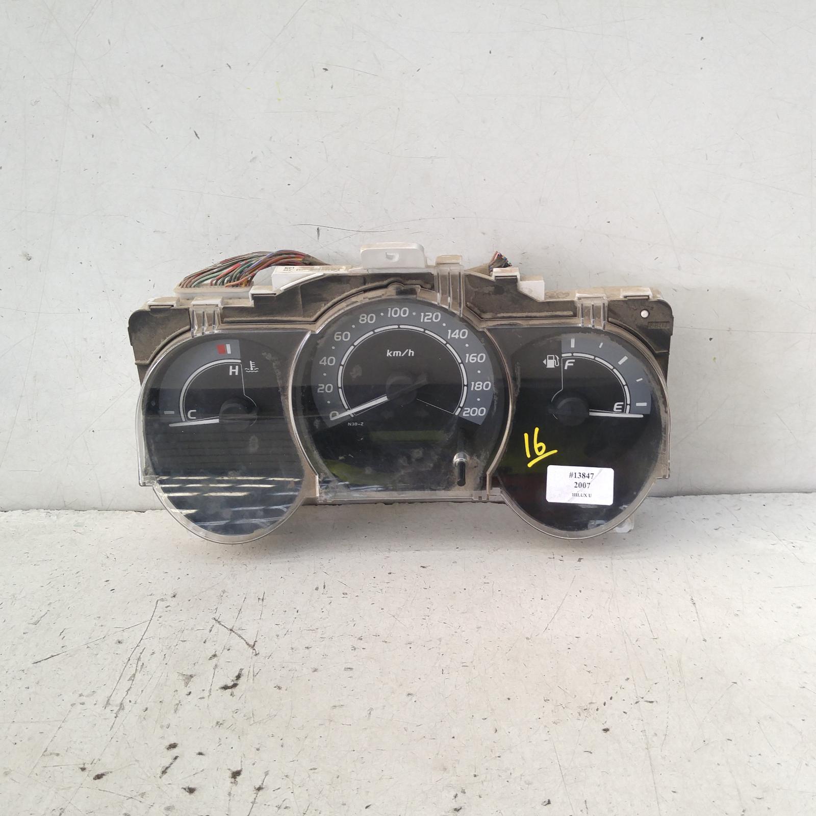 Instrument Cluster Hilux Toyota 2007