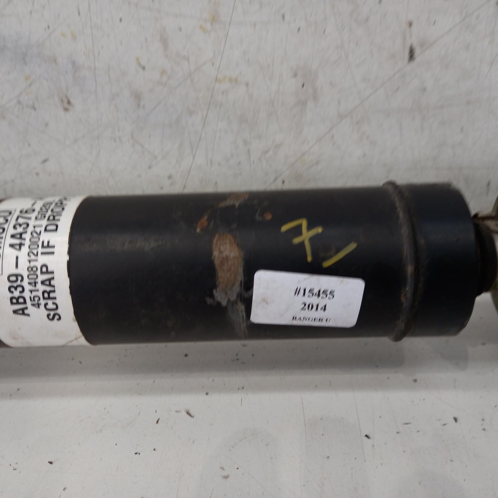 Front Prop Shaft Ranger Ford 2014