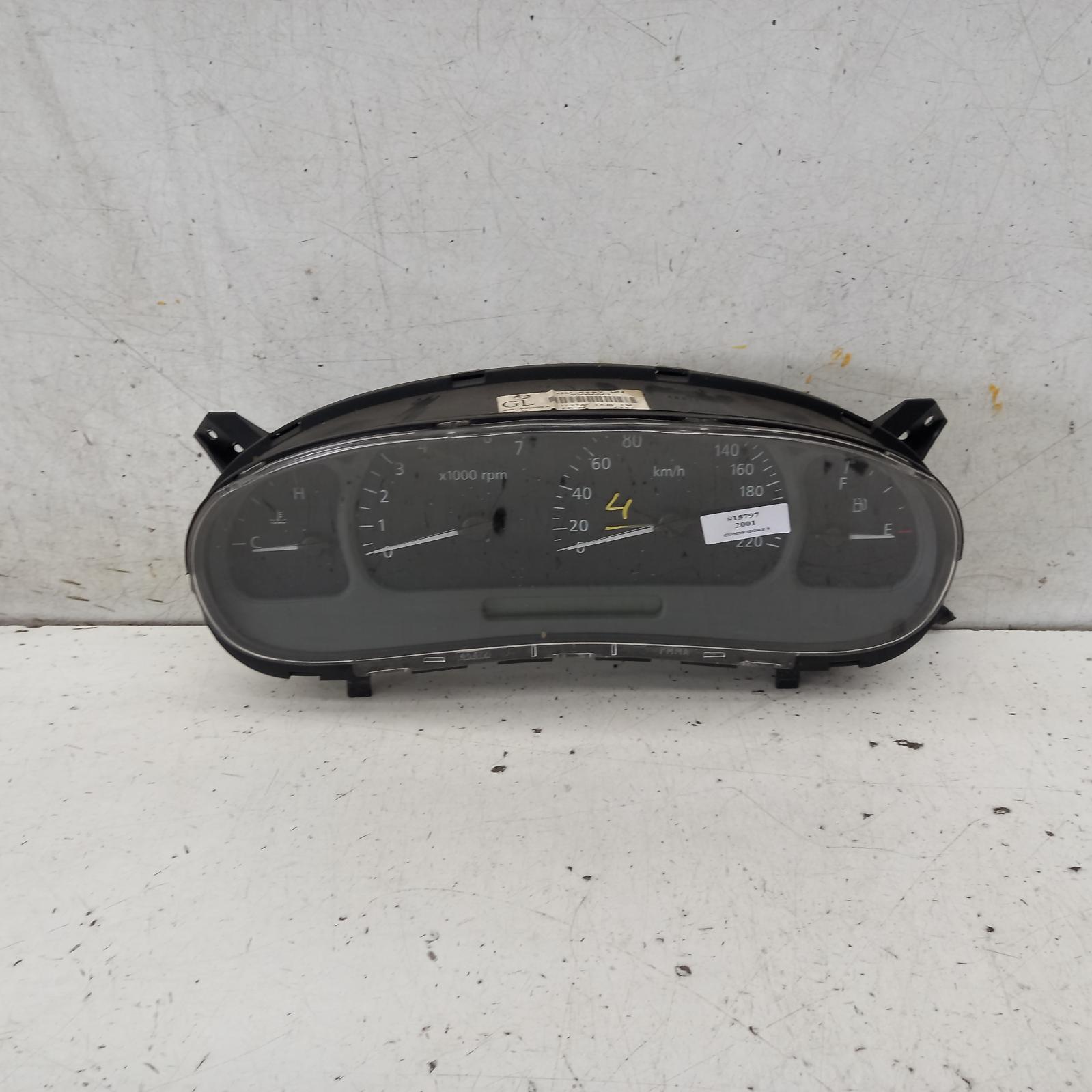 Instrument Cluster Commodore Holden 2001