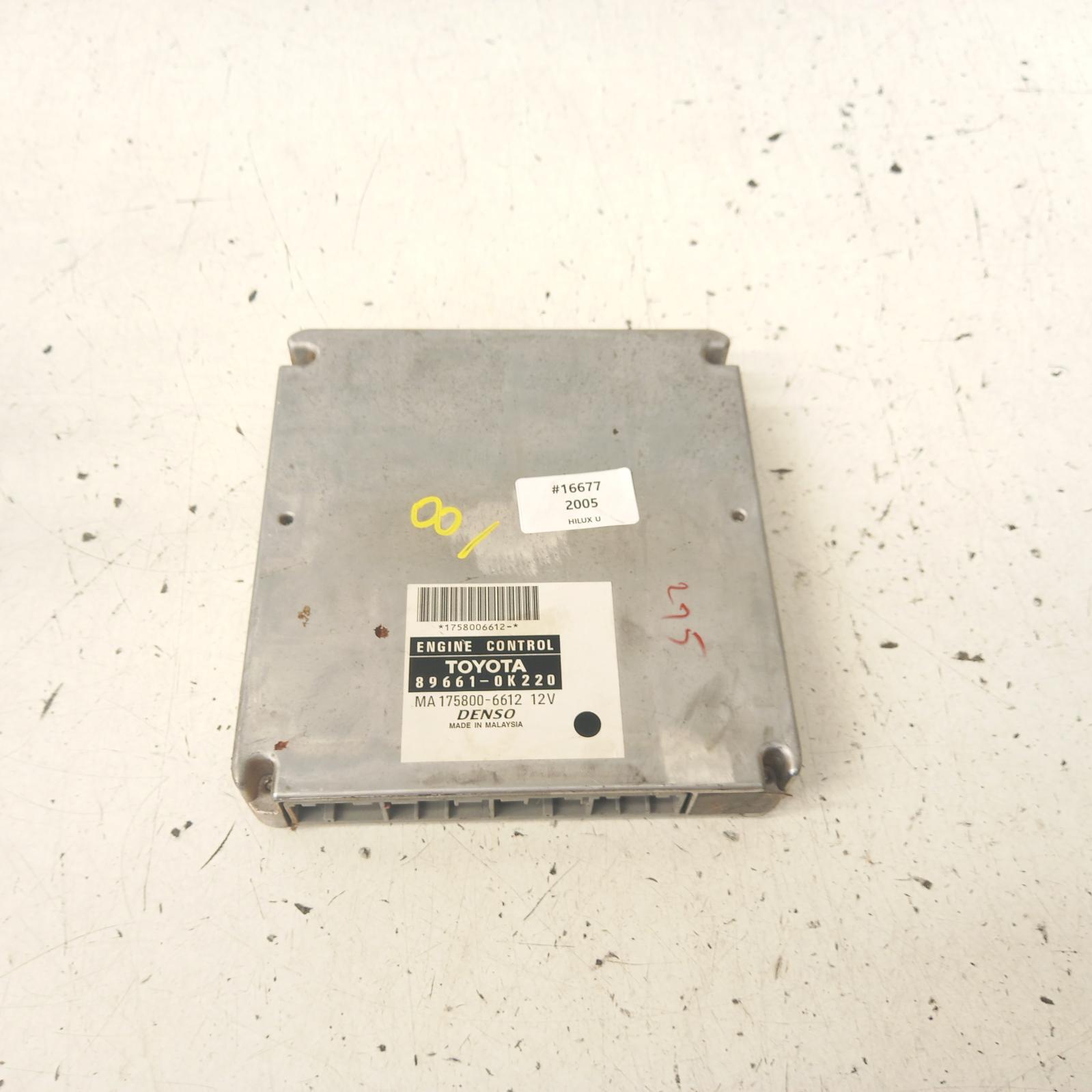 Ecu Hilux Toyota 2005