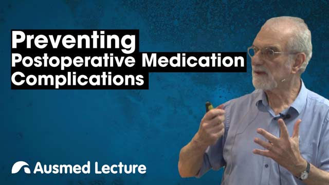 Postoperative Medication Complications