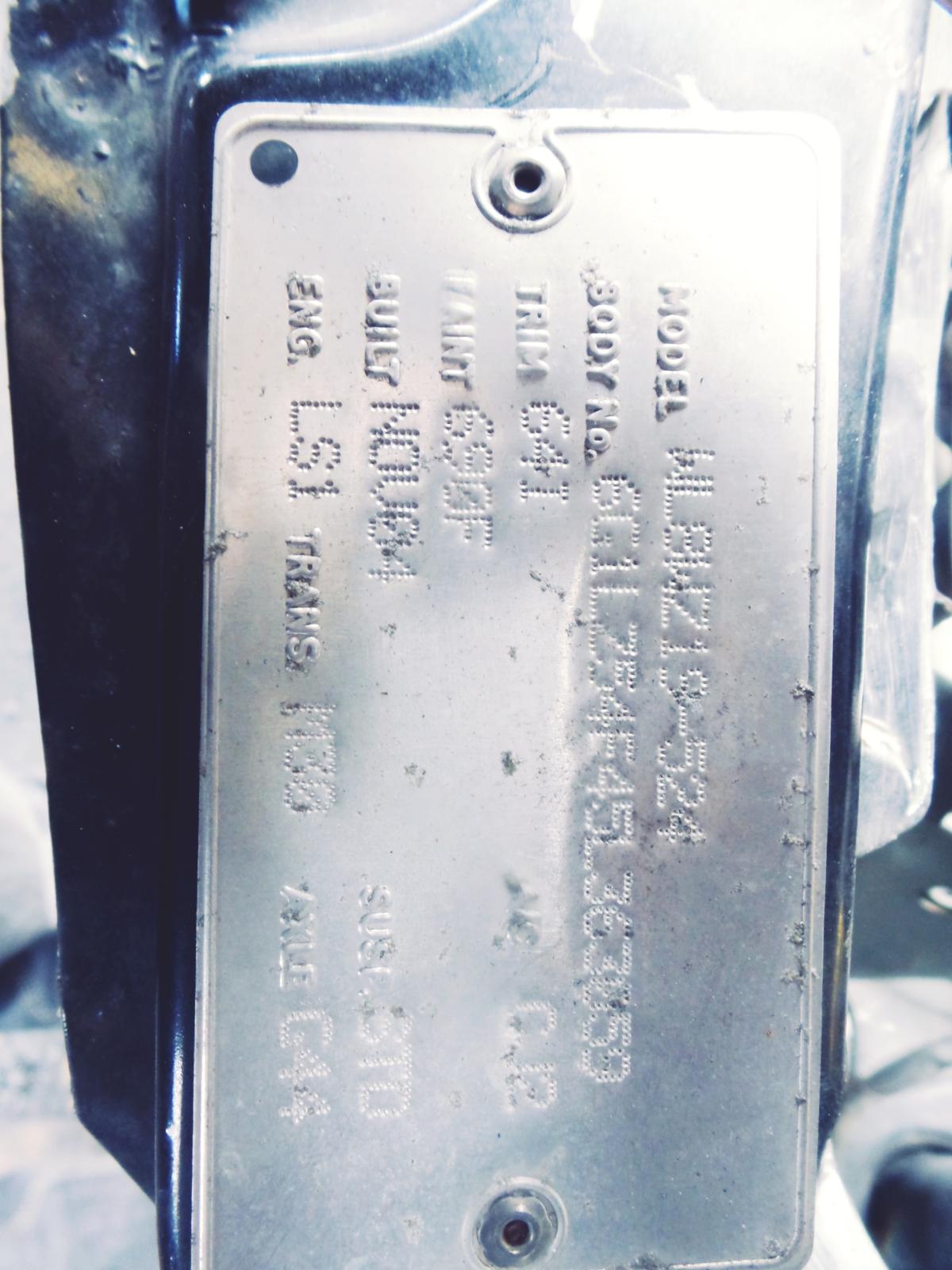 Rear Bumper Statesman/caprice Holden 2004