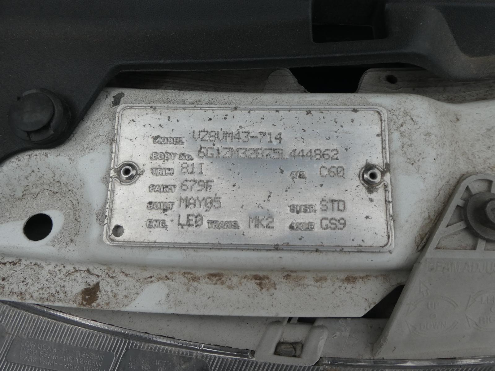 Rear Diff Assembly Crewman Holden 2005