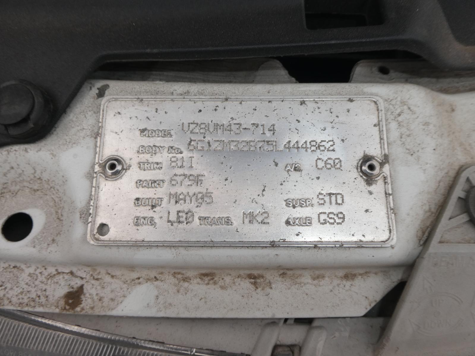 Rear Diff Assembly Crewman Holden 2005