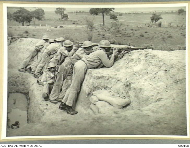 TRENCH WARFARE - WEARING GAS MASKS. ARMY. MILITIA. (NEGATIVE BY E.L.C ...