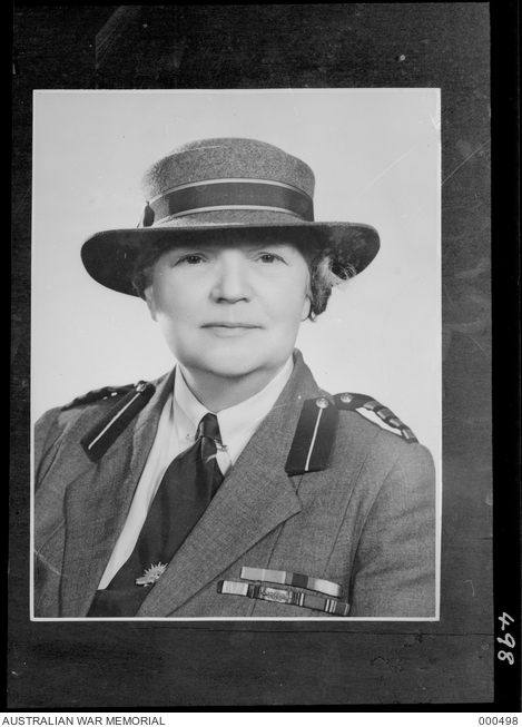 Portrait of Matron Grace Wilson. | Australian War Memorial