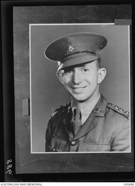 Studio portrait of VX24 Captain (Capt) Ivor Kingsley Whittaker ...