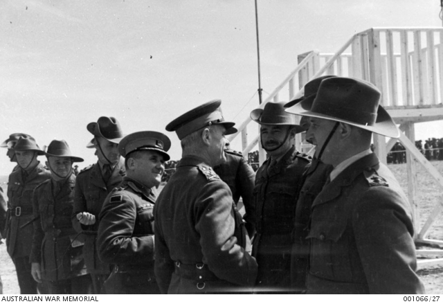 General Sir Archibald Wavell, General Officer Commanding the Middle ...