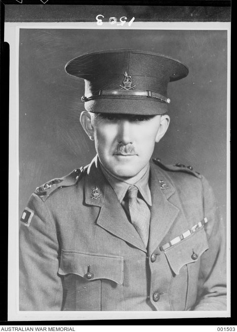 COLONEL F.H. BERRYMAN 6TH DIVISION A.I.F. (PHOTOGRAPHED BY E. CRANSTONE ...