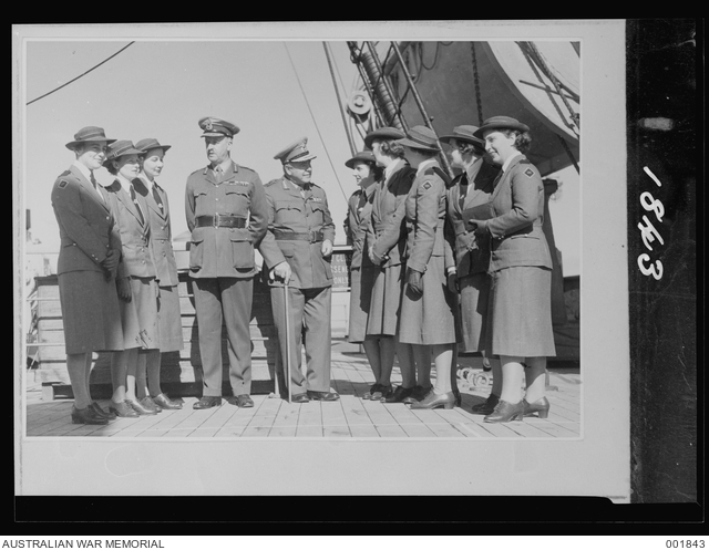 STAFF NURSES WILSON, METZNER. SISTERS TISDALE, MAJOR GEN. DOWNES. GEN ...