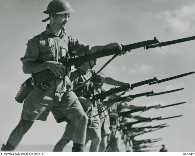 BIET JERJIA - 2/7TH BAYONET PRACTICE. (NEGATIVE BY PARER). | Australian ...