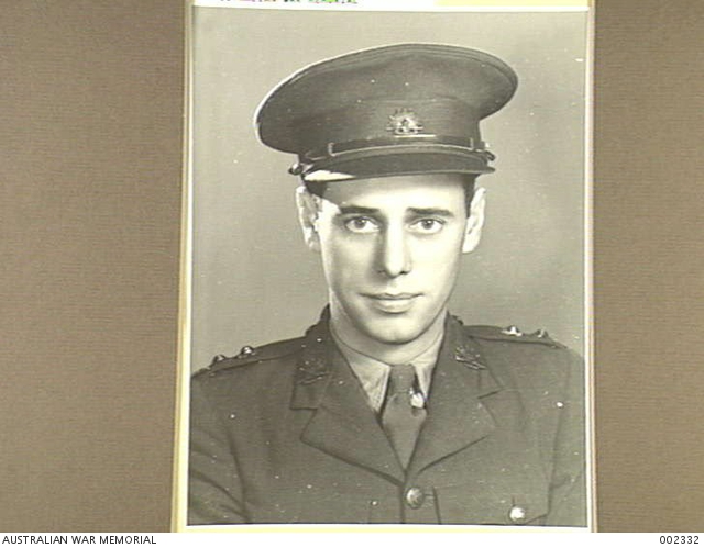 LT. WILLIAM FRAME, I.O. TO THE G.E. CORPS H.Q. (NEGATIVE BY E ...