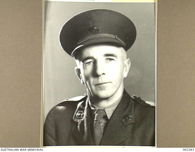 MAJOR ALLAN GEORGE MCLEOD BURNS, ASST. DIRECTOR POSTAL SERVICES, A.I.F ...