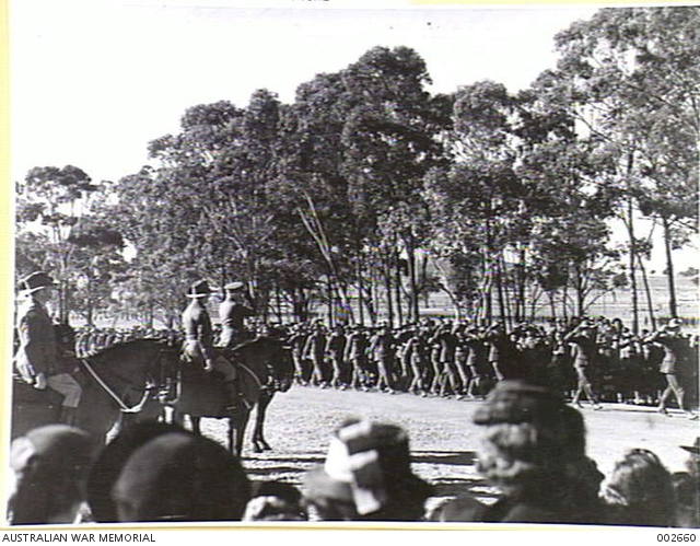 The Governor General of Australia (Lord Gowrie) taking the salute as ...