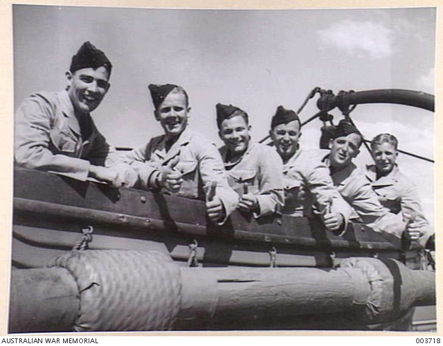 EMBARKATION “Springbok 1” - the first group of RAAF trainees under the ...