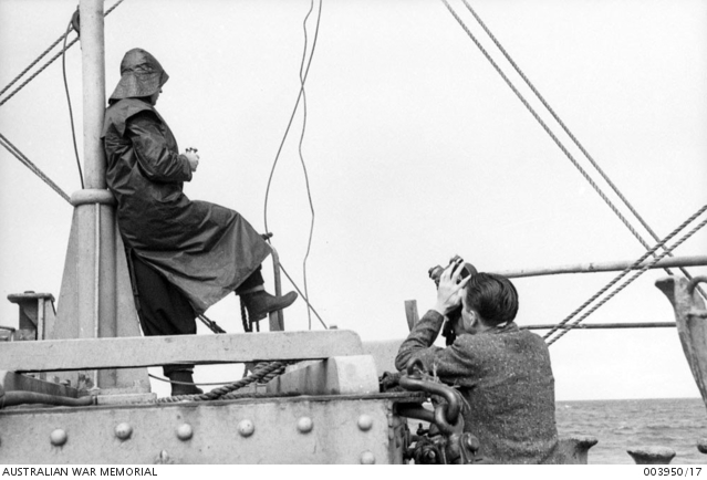 A Department of Information Photographer, Mr C Bottomley (bottom right ...
