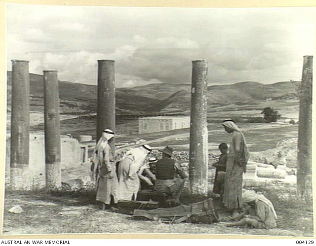 SEBASTIA - IN SAMARIA NEAR NABLUS - ANCIENT TOWN OF SHECHEM. RUINS OF ...