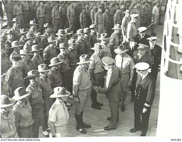 SYDNEY, NSW. THE GOVERNOR GENERAL, LORD GOWRIE, INSPECTING TROOPS ...