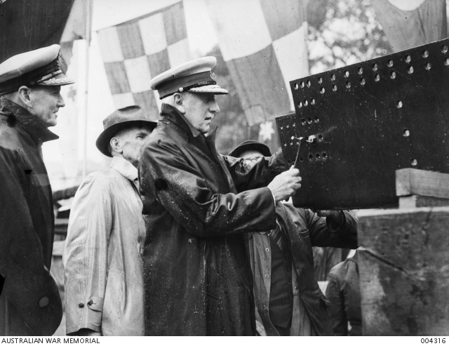 Sydney, NSW. The Governor General Lord Gowrie performs the official ...