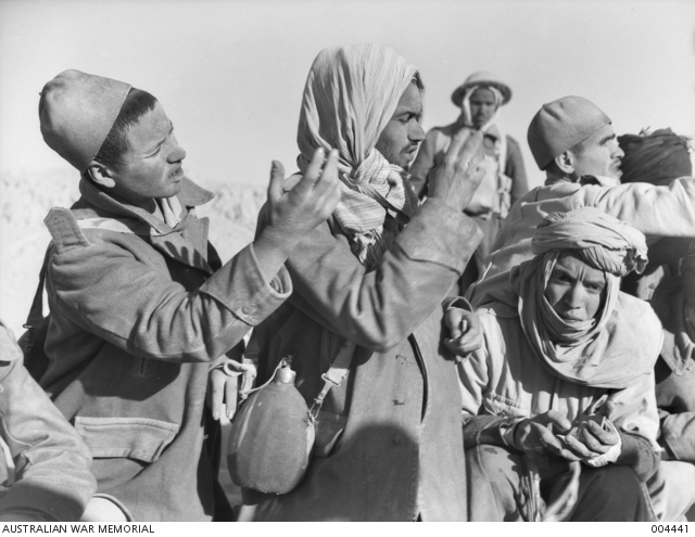 WESTERN DESERT - THE LIBYAN FORCES WERE THE 1ST TO BE ENCOUNTERED BY ...