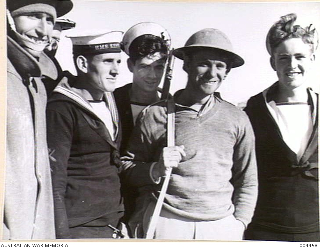 SIDI BARRANI - MEN OF THE ARMY AND NAVY TALK OVER THE TAKING OF BARRANI ...