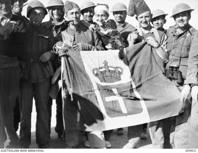 BARDIA, LIBYA. MEN OF THE 2/2ND BATTALION WHO ESTABLISHED THE FIRST ...