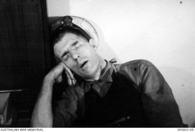 Some of the crew of HMS Ladybird enjoy a respite in the ship's ...