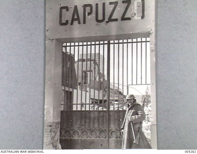 FORT CAPUZZO, LIBYA. NX3669 PRIVATE ARTHUR HASSELL, 2/3ND BATTALION ...
