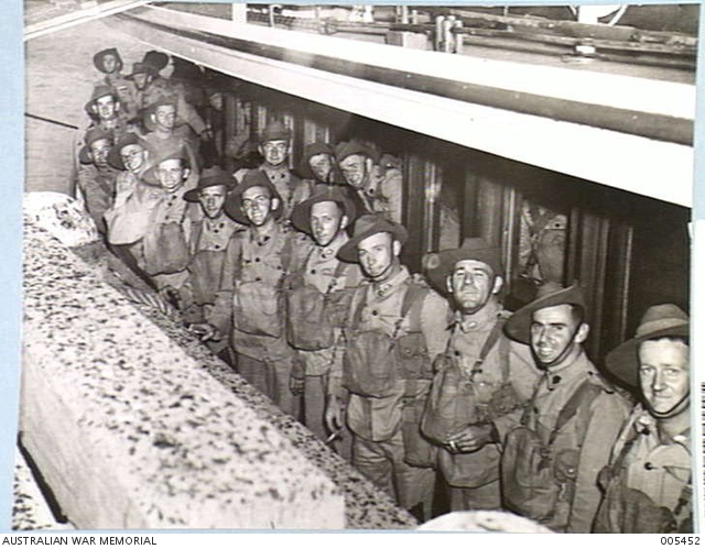 SYDNEY, NSW. QUEENSLAND MEMBERS OF THE 68TH LIGHT AID DETACHMENT ON ...