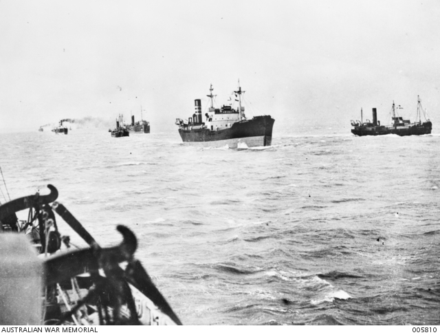 AT SEA, OFF ENGLAND? CONVOY ESCORT SHIPS GUARDING THE EMPIRE'S LIFE ...