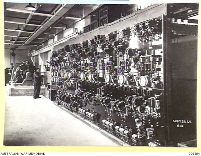 PAPER MACHINE - SWITCHBOARD FOR HAILARD MOTOR GENERATOR SET IN ...