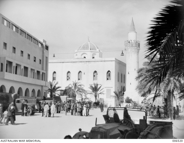 BENGHAZI. THE PIAZZA MUNICIPIO...RECENTLY THE SCENE OF THE HANDING OVER ...