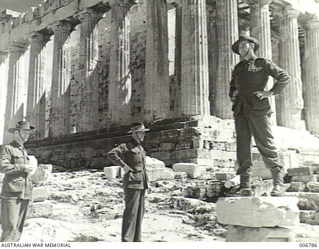 THE PARTHENON. (NEGATIVE BY G. SILK.) | Australian War Memorial