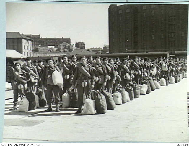 SOUTH AUSTRALIAN AND VICTORIAN MEMBERS OF THE 9TH DIVISION TANK ...