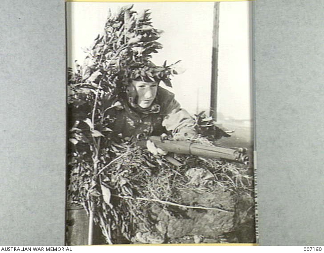 SOMEWHERE IN SCOTLAND. A WELL COMOUFLAGED HOME GUARD. | Australian War ...