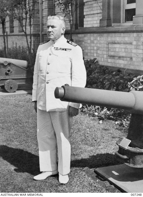Portrait of Commodore (later Rear Admiral) G C Muirhead-Gould DSC RN ...