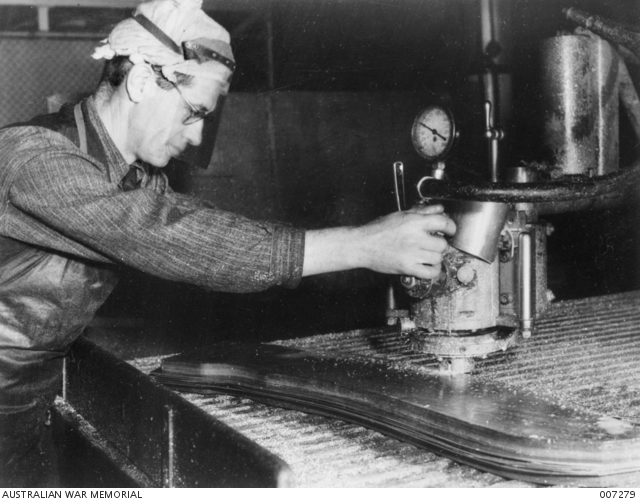 COMMONWEALTH AIRCRAFT FACTORY. SHEET METAL PARTS NOT MADE IN DROP ...