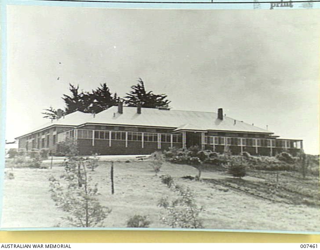 Korumburra. Exterior view of the main building of the Bush Nursing ...