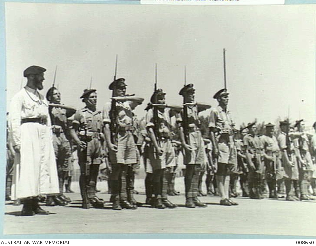 ARMISTICE CEREMONY BEIRUT. FRENCH TROOPS IN THE CITY SQUARE ...